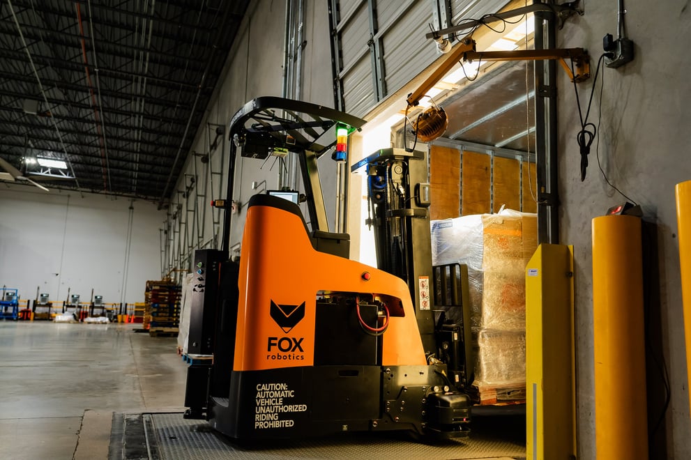 Autonomous Forklift Solutions | Increase Efficiency & Safety | Fox Robotics